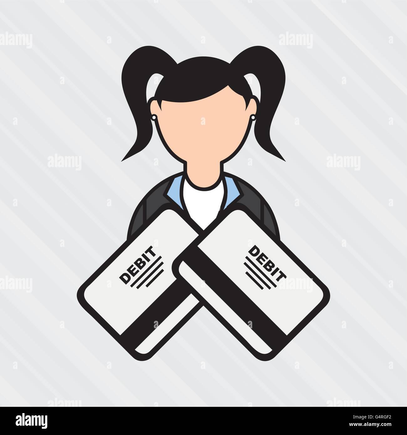 debit card user design Stock Vector Image & Art - Alamy