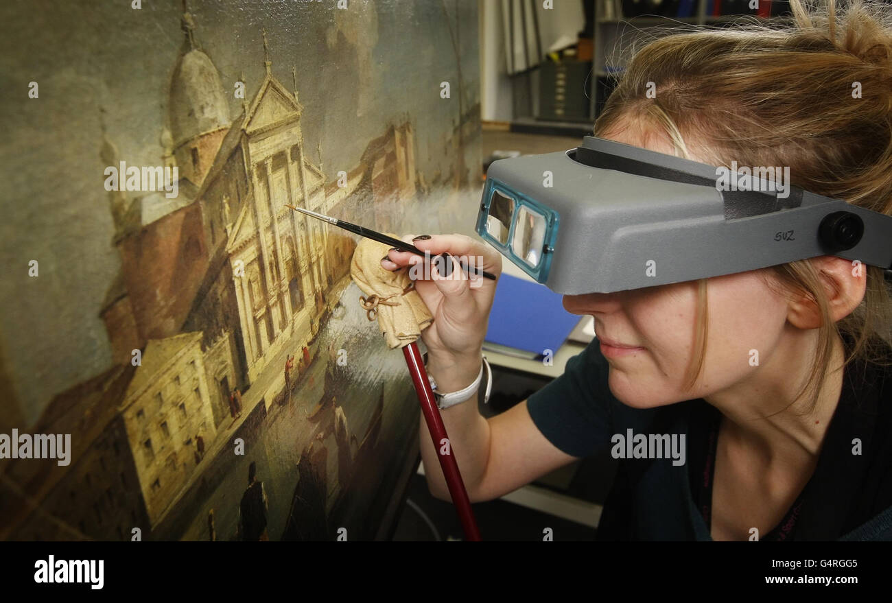 Suzanne Ross, Paintings Conservator for Glasgow Museums & Art Galleries ...