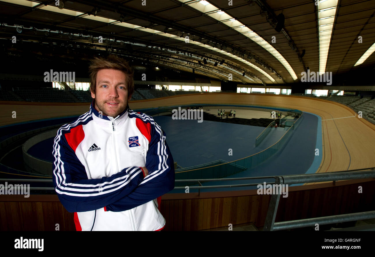 Great Britain's Dan Greaves during the photocall at the Velodrome in ...