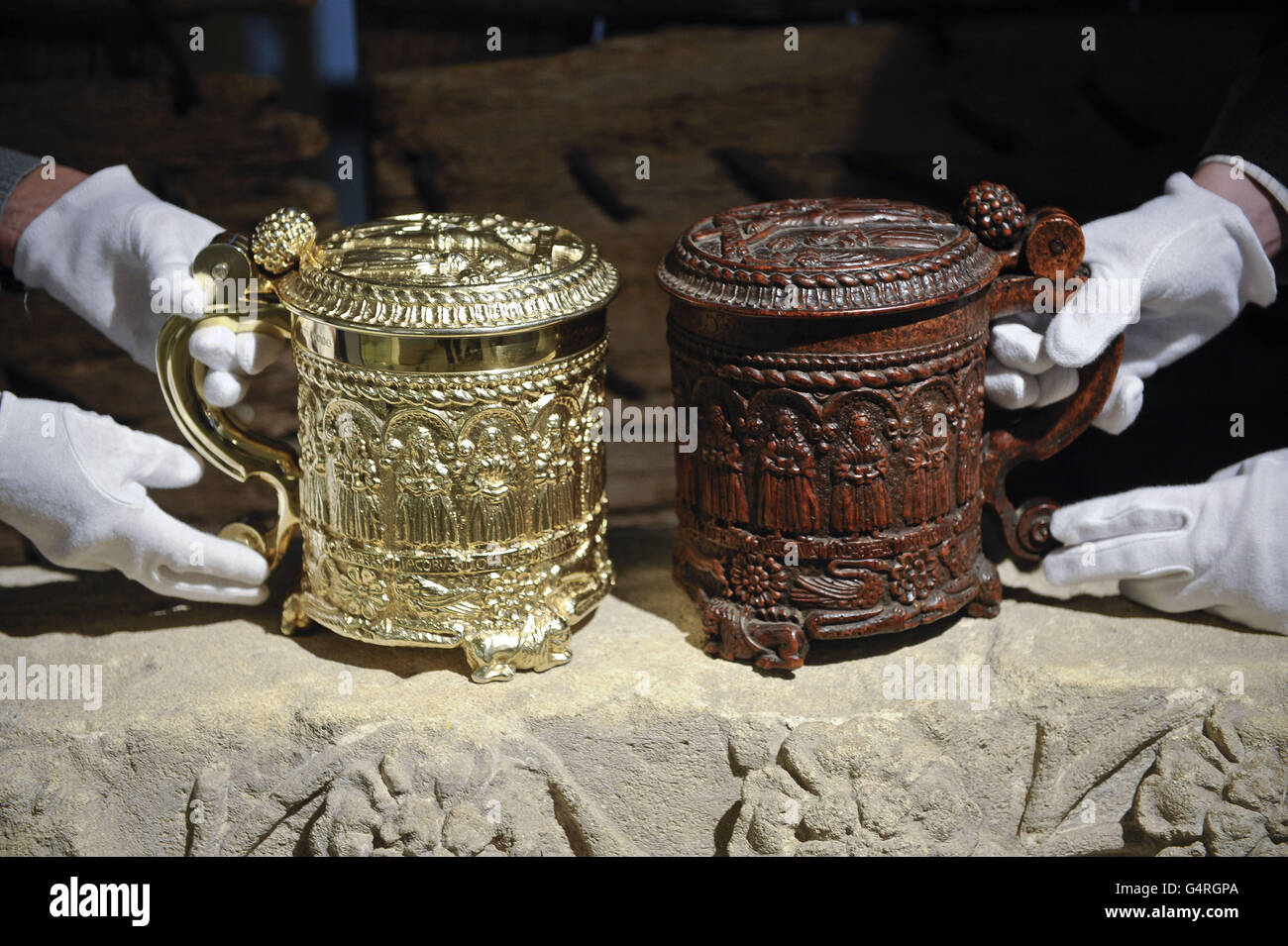 Glastonbury Grace Cup Stock Photo - Alamy