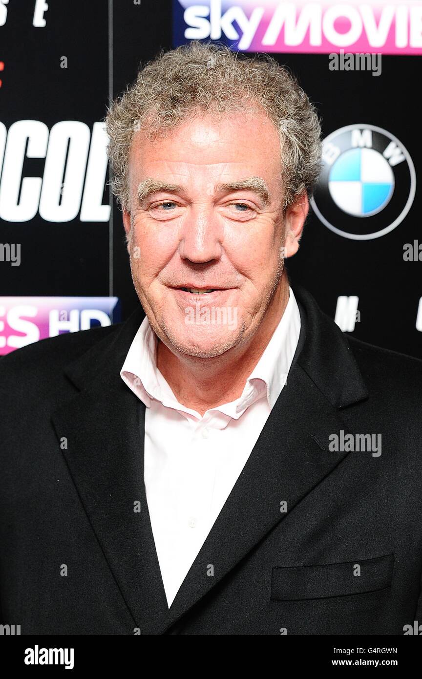 Jeremy Clarkson arriving for the UK premiere of Mission:Impossible ...
