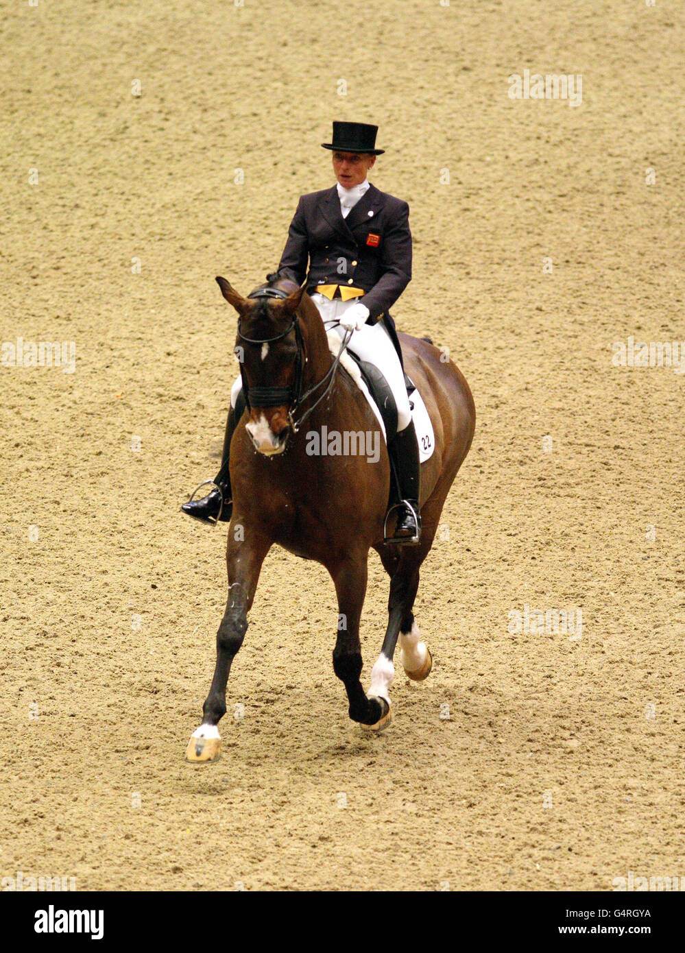 Great Britain's Henriette Andersen riding Louis d'Or competes in the ...