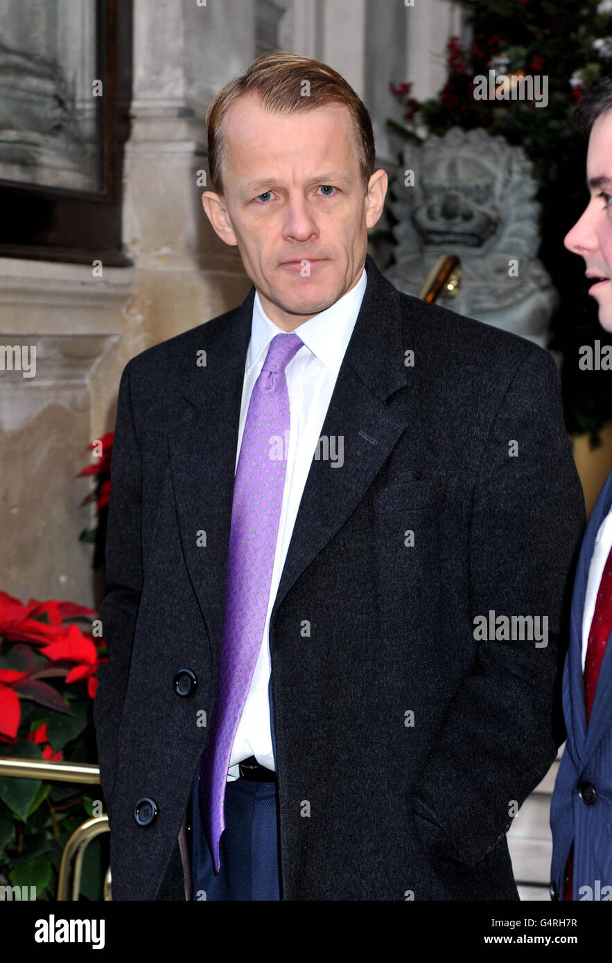 David Laws MP leaves a breakfast meeting with Deputy Prime Minister ...