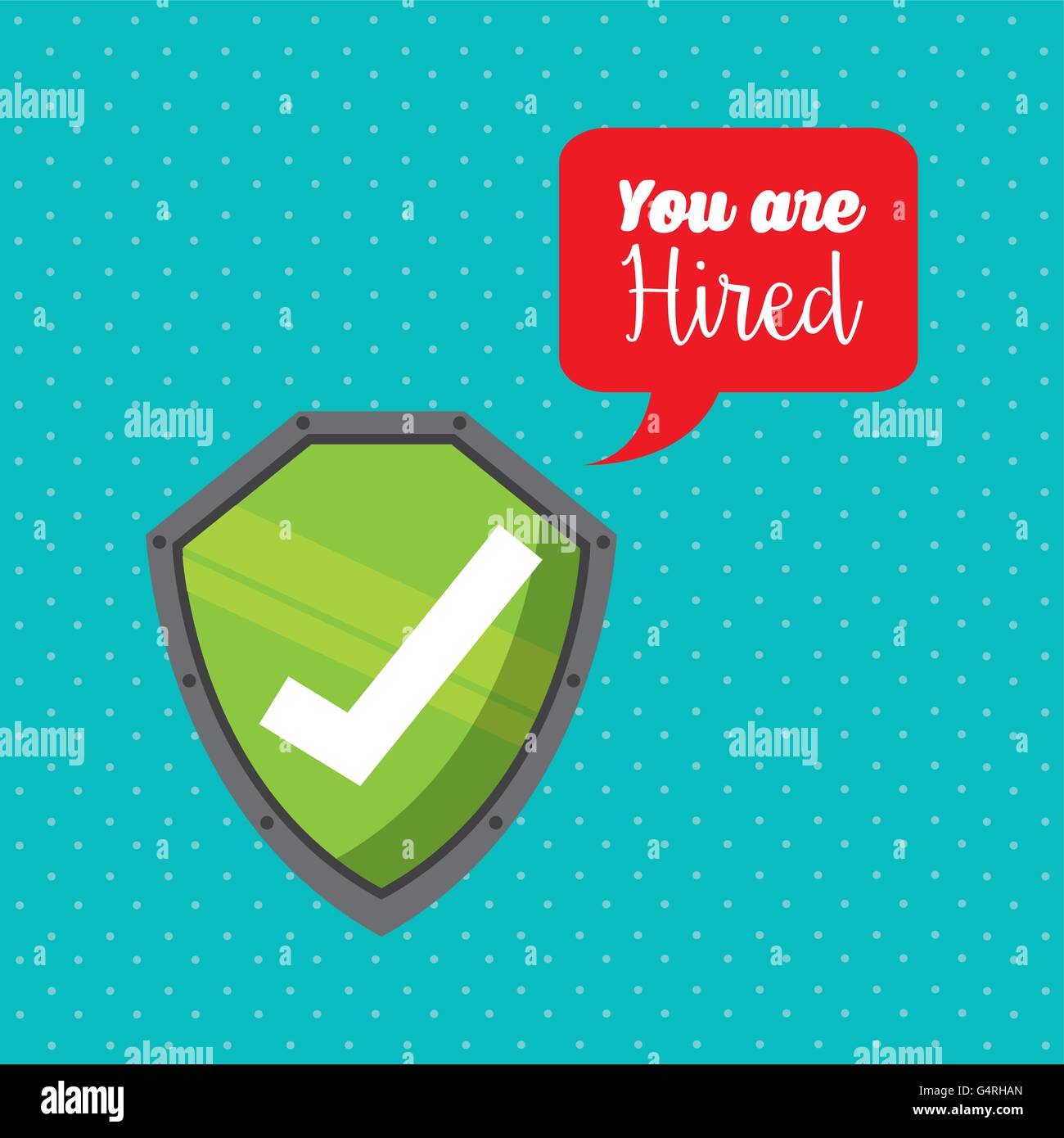 Youre hired design hi-res stock photography and images - Alamy