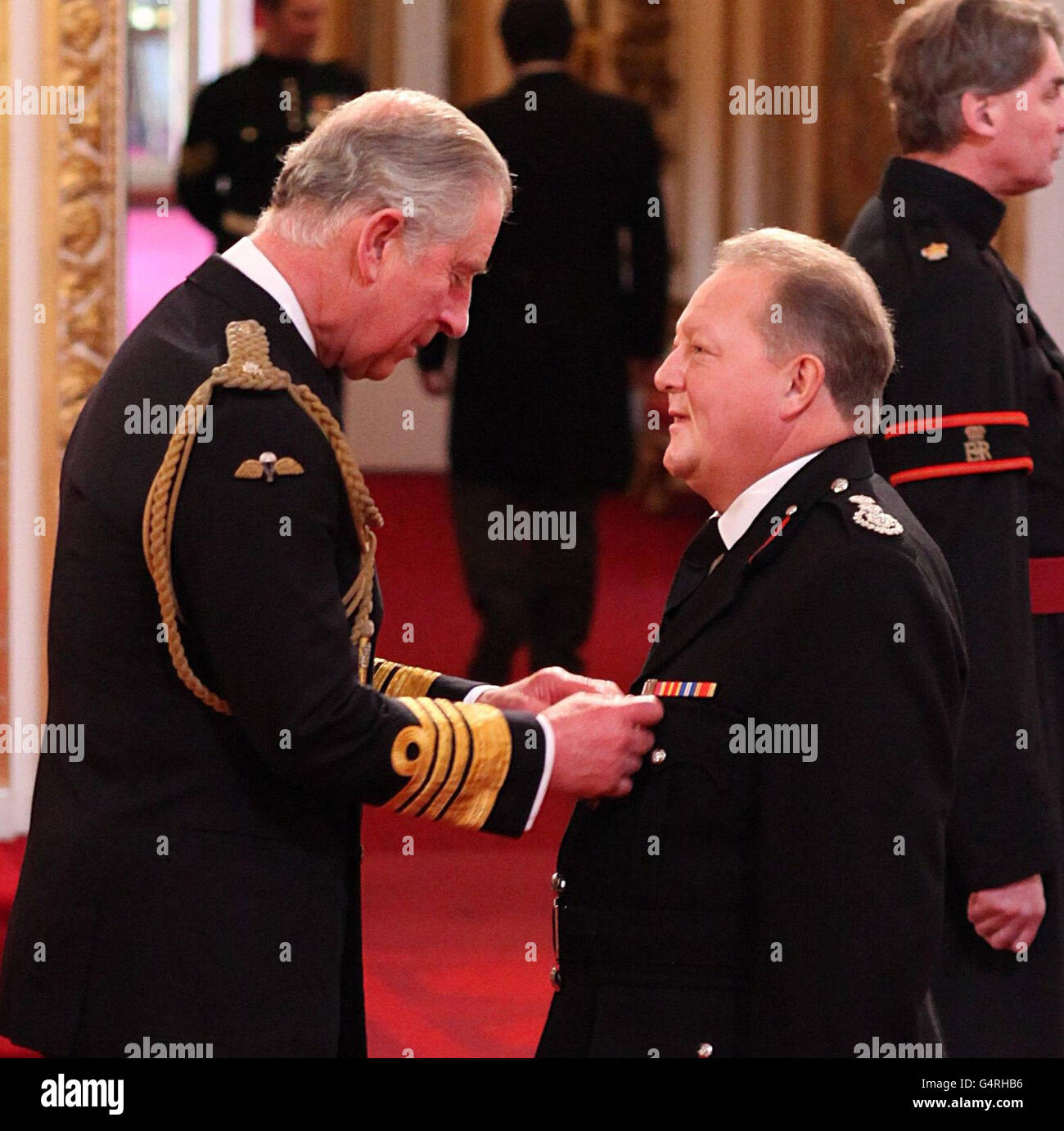 Chief Fire Officer Frank Duffield at Humberside Fire and Rescue service ...