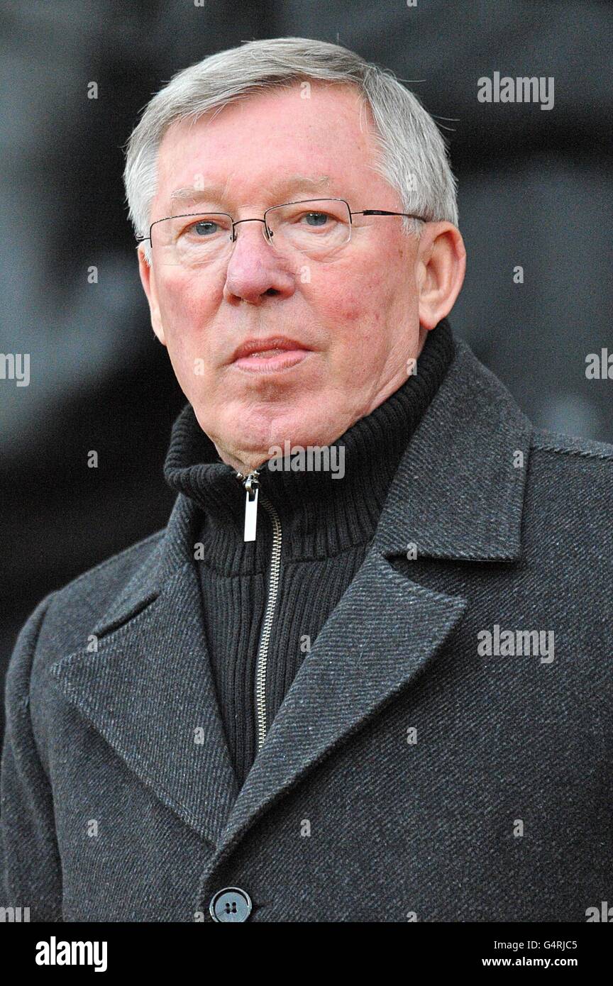 Old trafford sir alex ferguson hi-res stock photography and images - Alamy