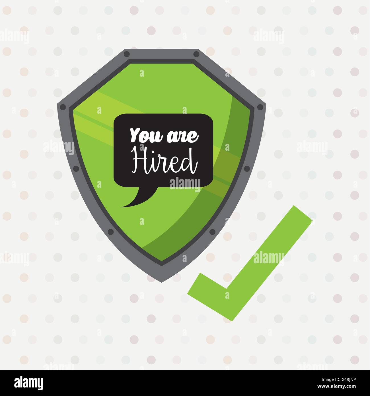 Youre hired design hi-res stock photography and images - Alamy