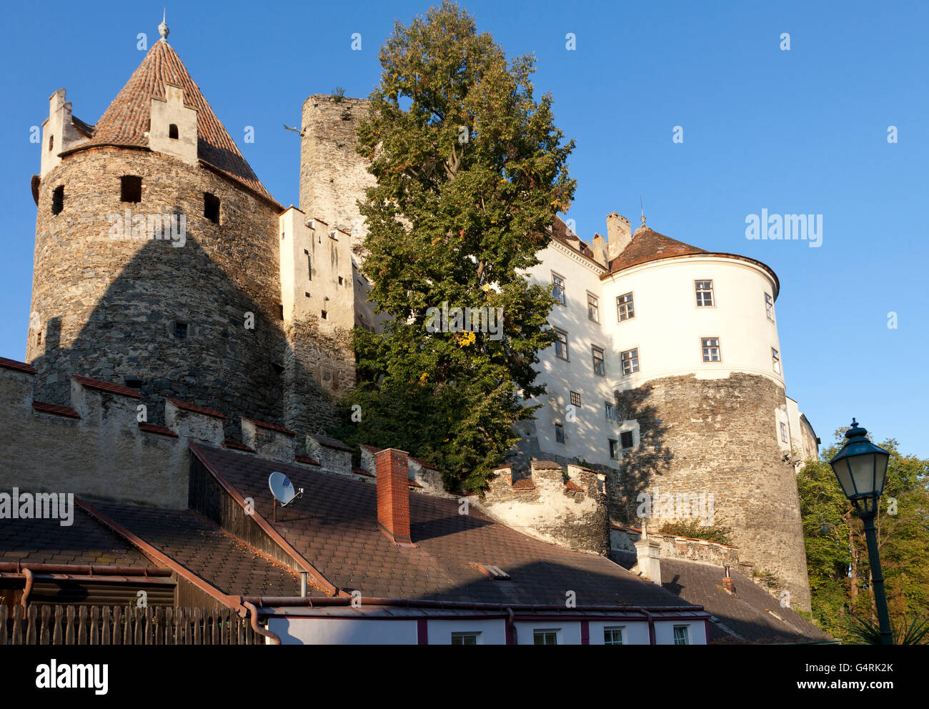Castle in Raabs, Thaya, Waldviertel Region, Forest Quarter, Lower ...