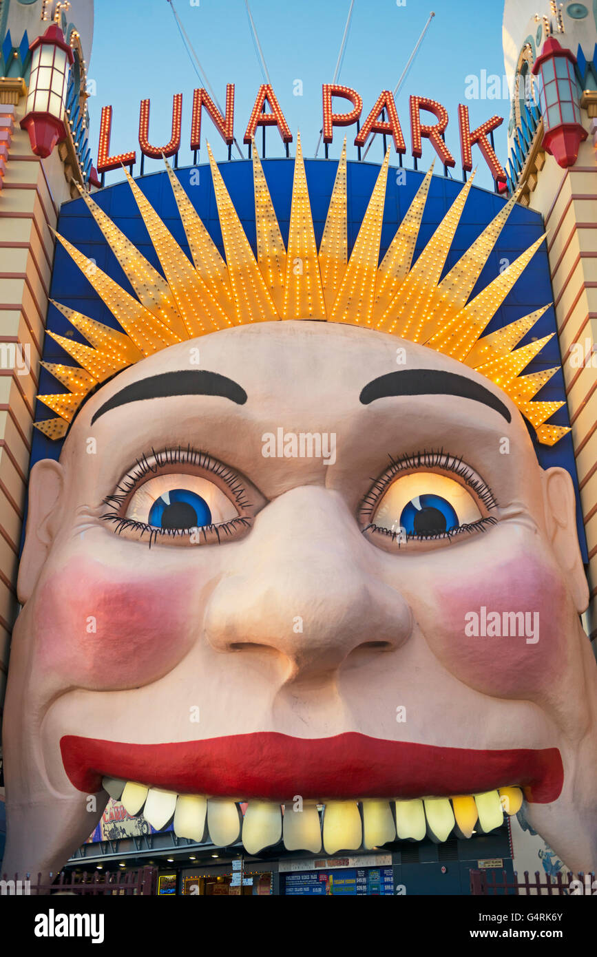 Luna park amusement park entrance hi-res stock photography and images ...