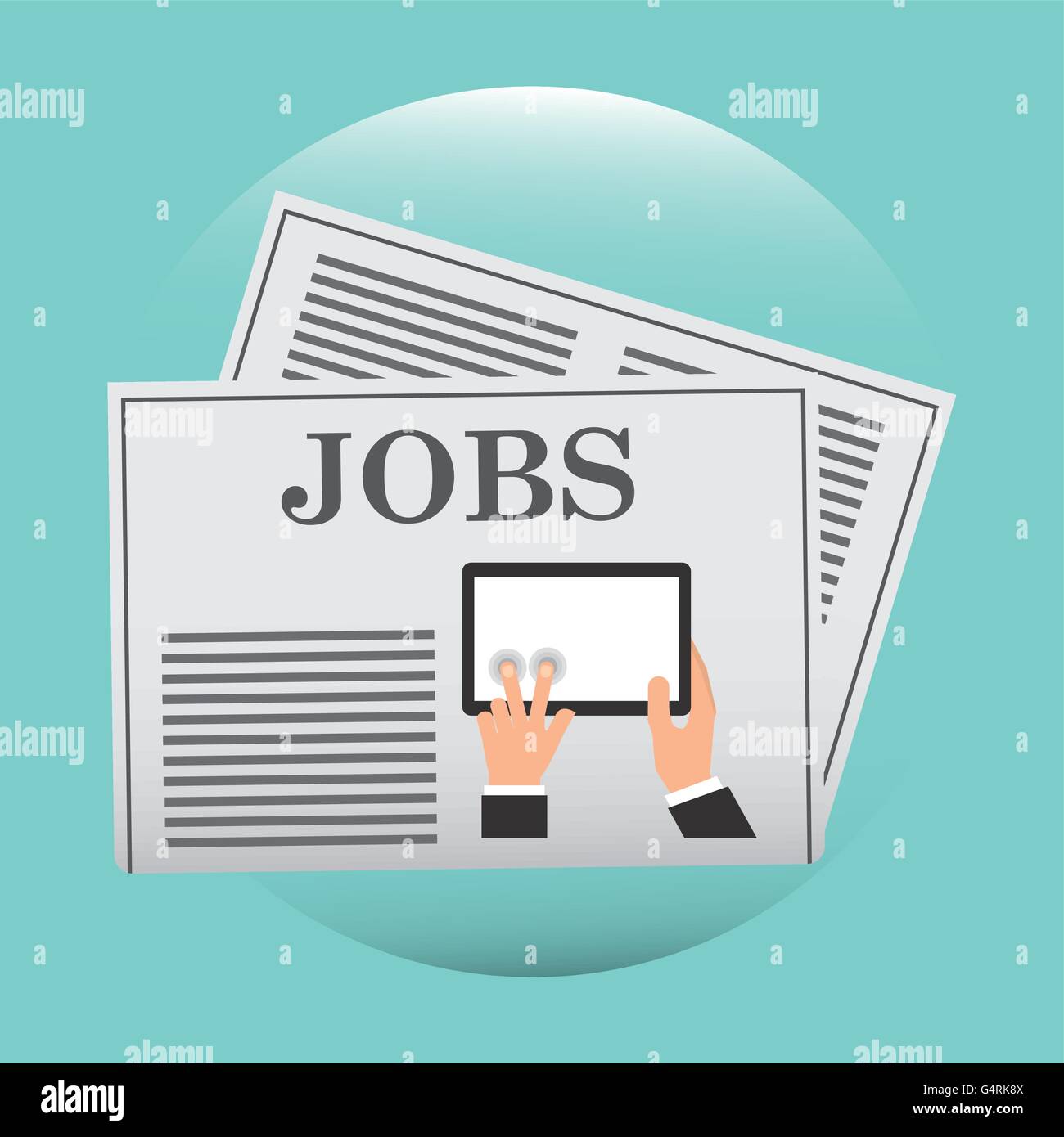 jobs concept design Stock Vector Image & Art - Alamy