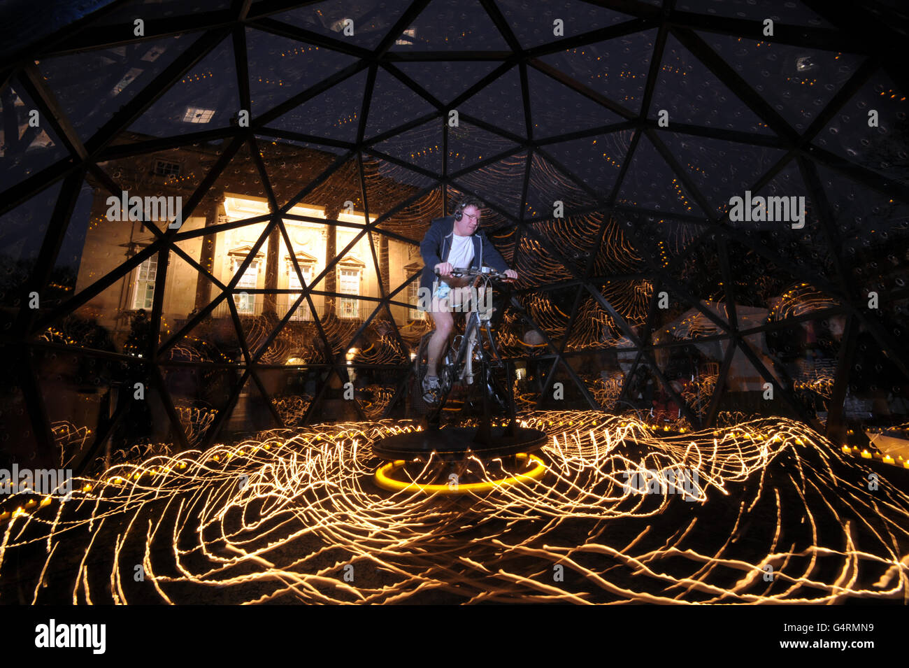 Star Turn installation in Bath Stock Photo - Alamy