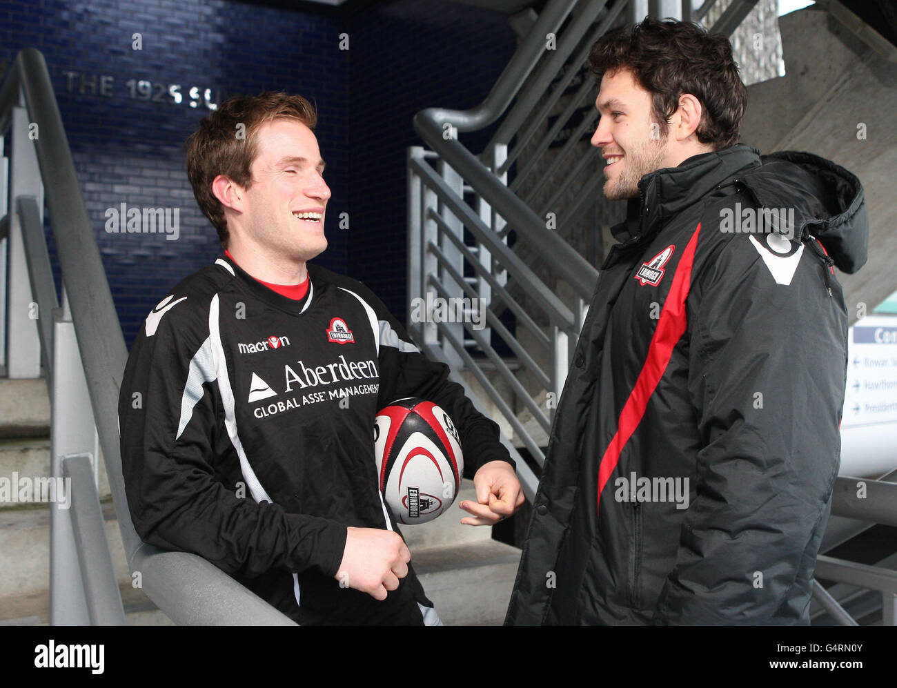 Edinburghs captain phil godman following team announcement murrayfield ...