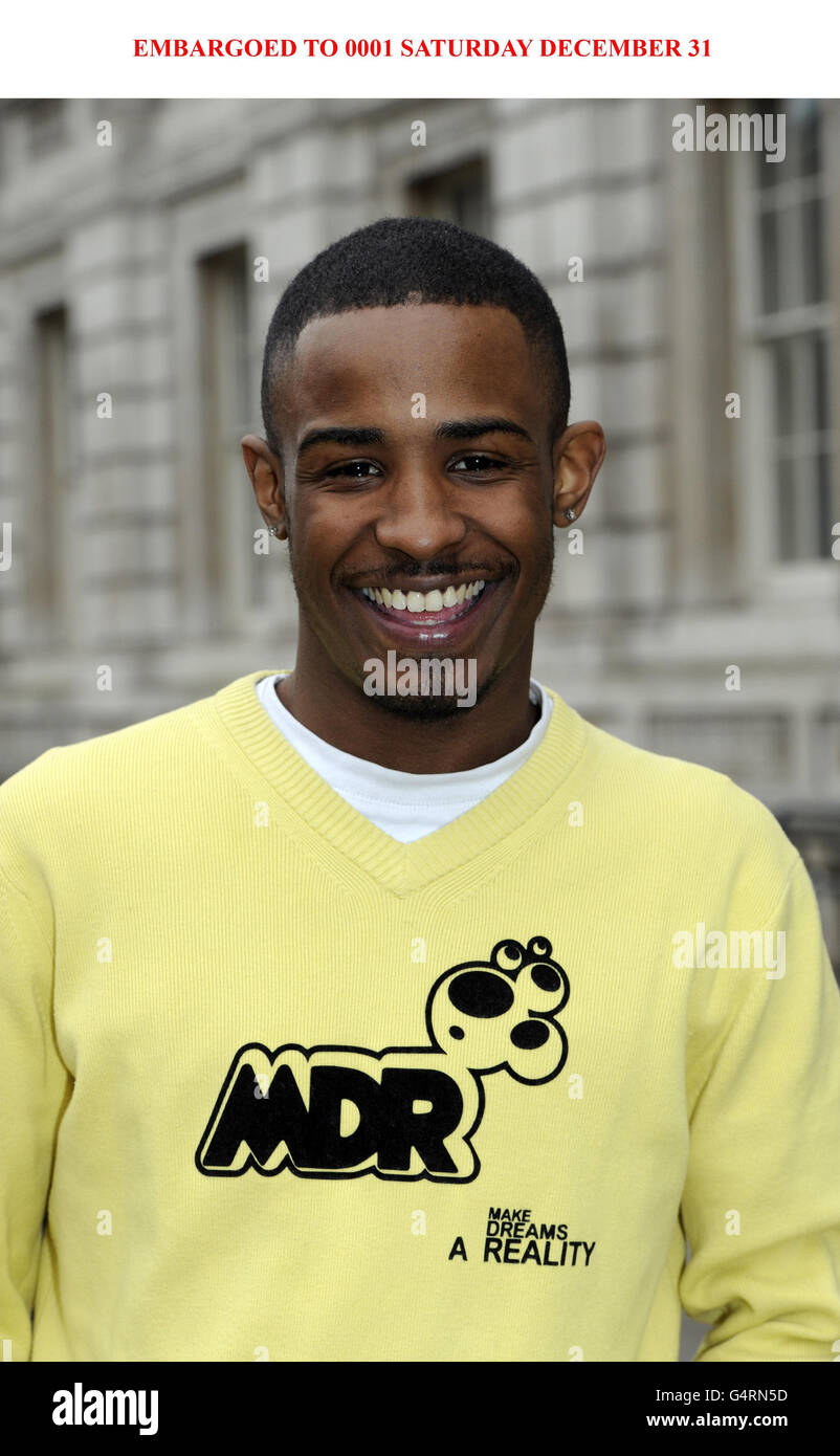 Christopher Preddie, aged 24, from London, who has been awarded an OBE ...