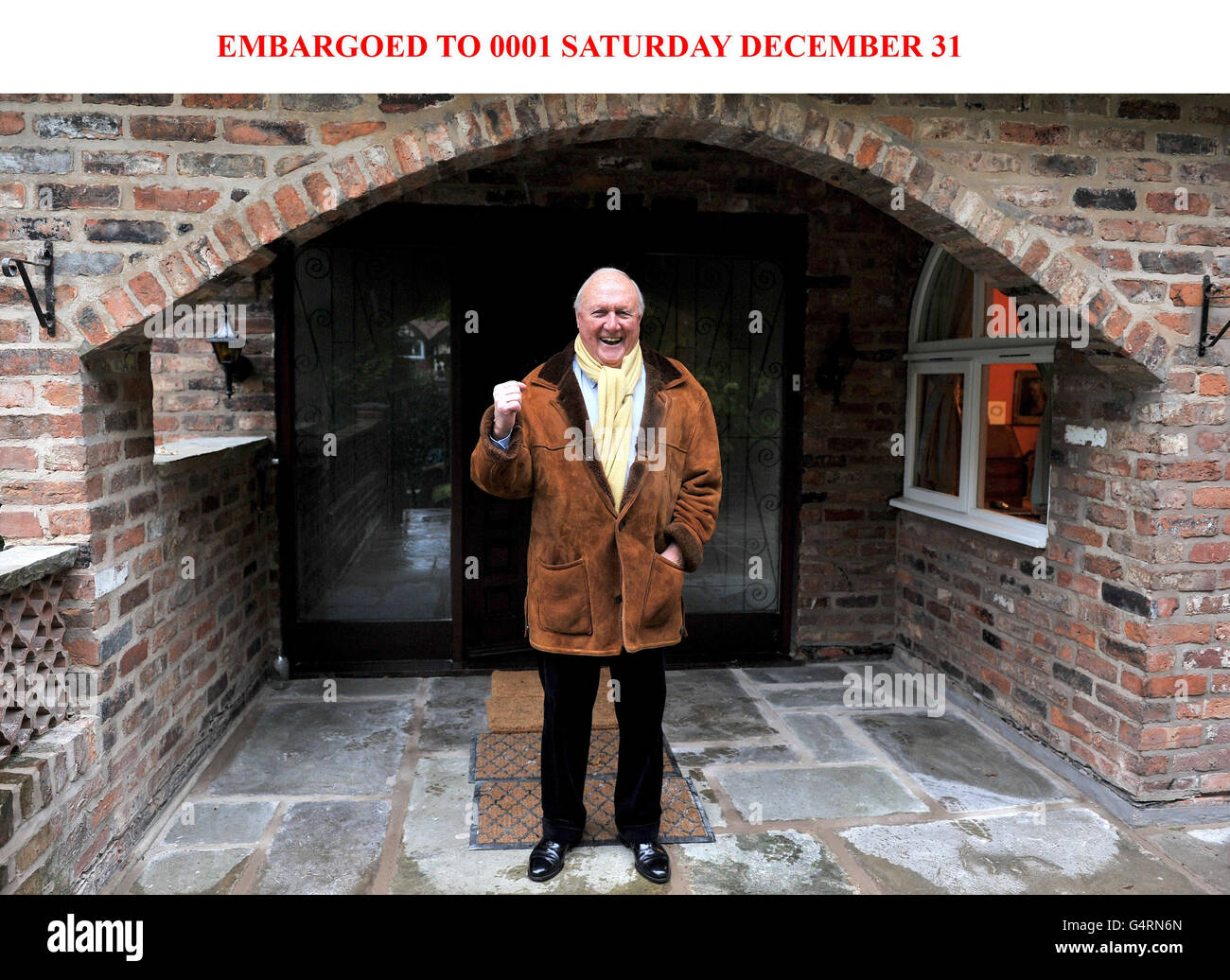 Stuart Hall, 82, pictured at his home in Wilmslow, Cheshire, who has ...