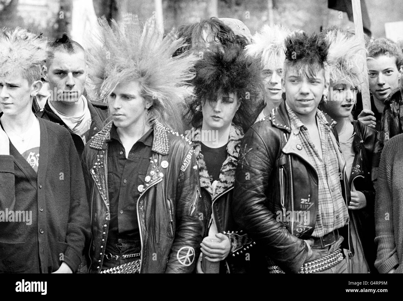 London punk 1980s hi-res stock photography and images - Alamy
