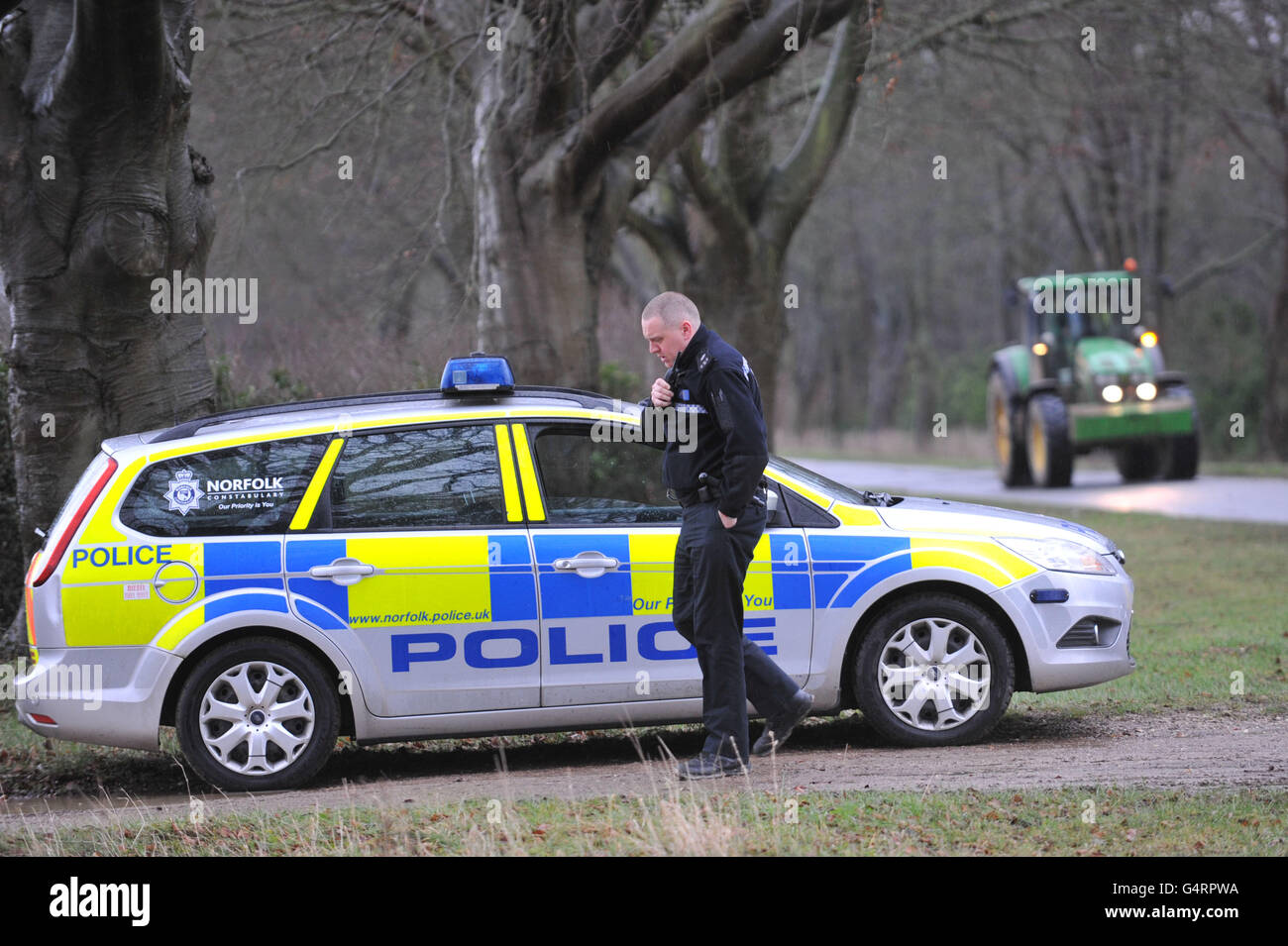 Police attend scene following discovery human remains on sandringham ...