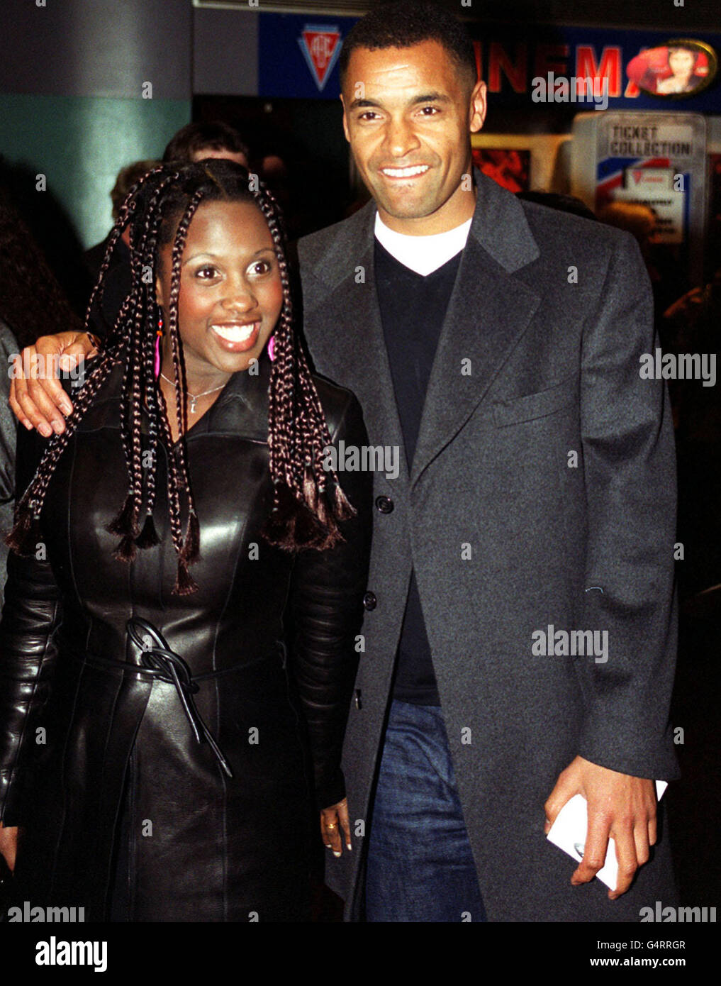 Michelle gayle wife of mark bright hi-res stock photography and images ...