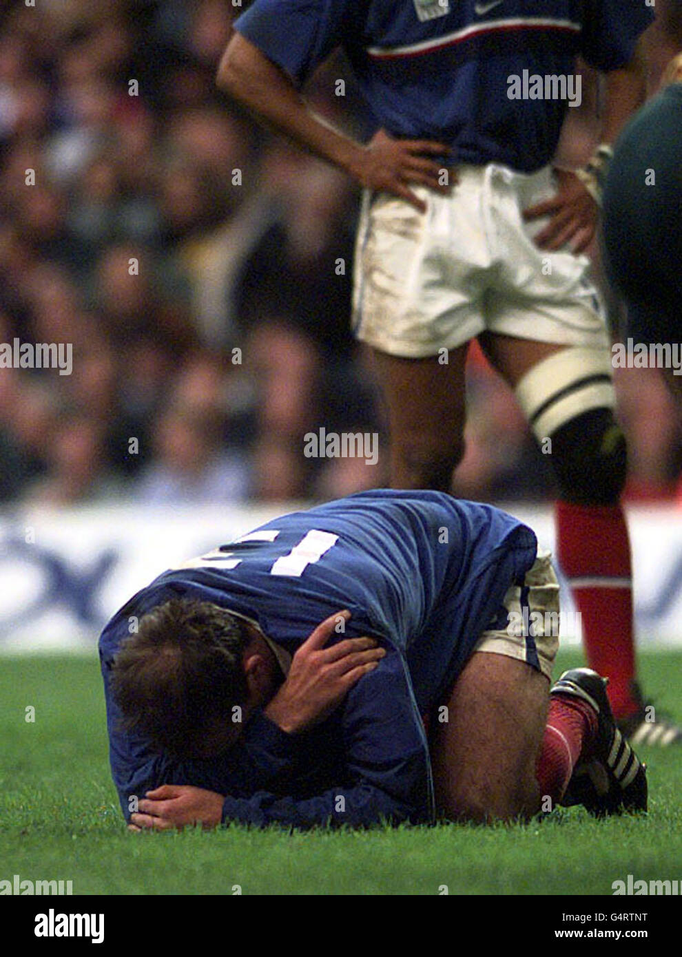 Australia beat france by 35 points to 12 hi-res stock photography and ...