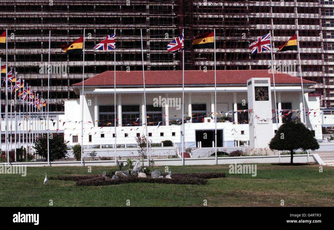 The State House, Accra, one of Ghana's Parliamentary buildings where ...
