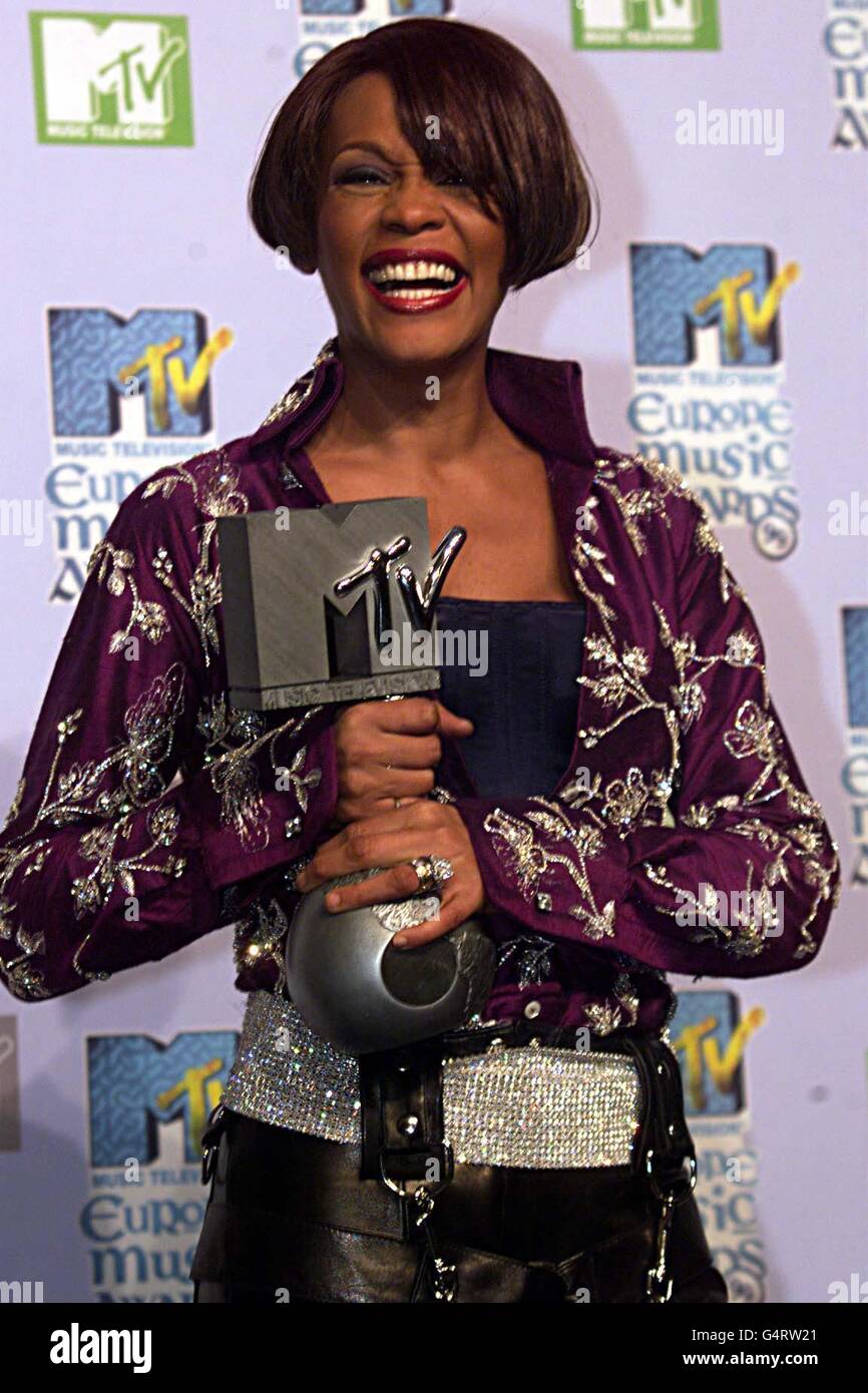 Whitney houston singer music hi-res stock photography and images - Alamy