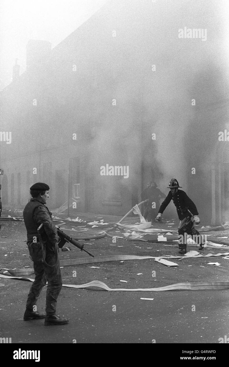 Northern Ireland - The Troubles - Bloody Sunday - Londonderry Stock ...