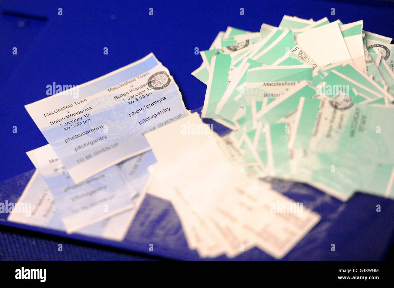 Ticket stubs hi-res stock photography and images - Alamy