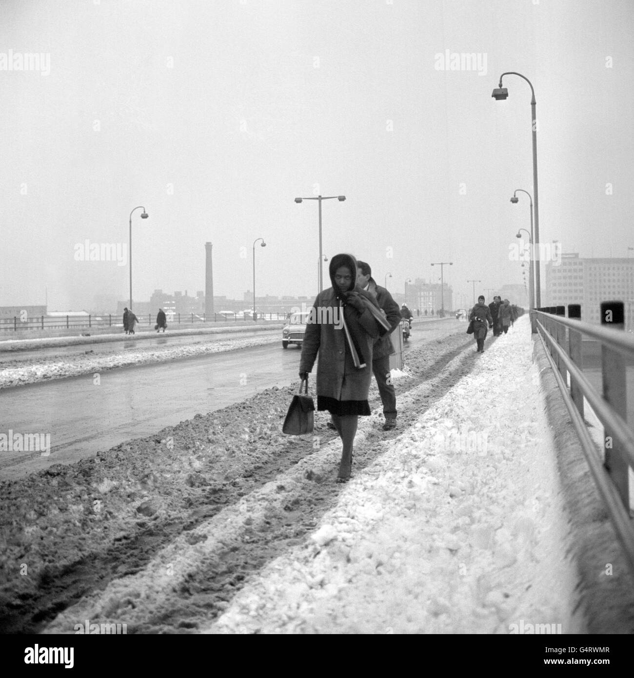 Weather - Winter Snow - London Stock Photo - Alamy