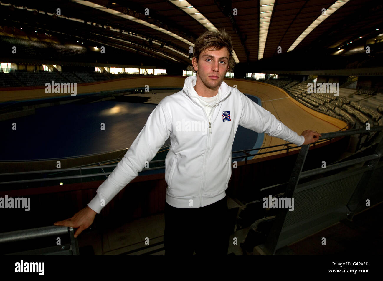 Great Britain swimmer Xander Alari-Williams during the photocall at the ...