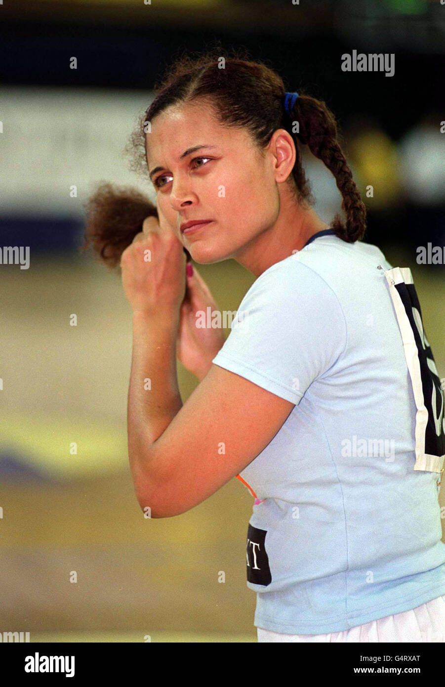 Eastenders actress Troy Titus-Adams, who plays barmaid Nina Harris ...