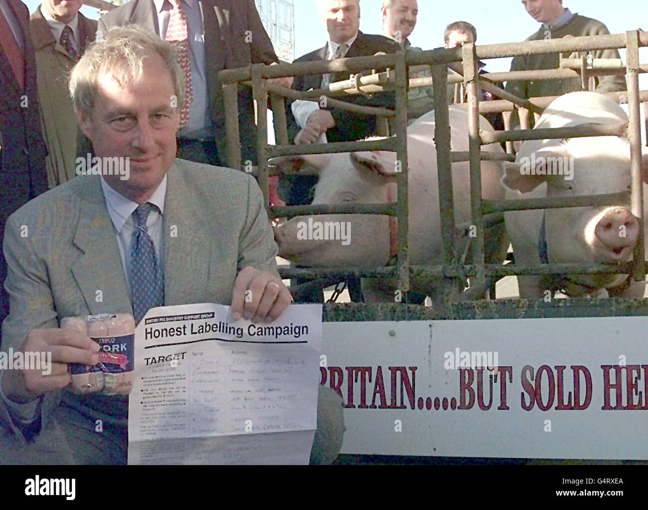 Pig farming stalls hi-res stock photography and images - Alamy