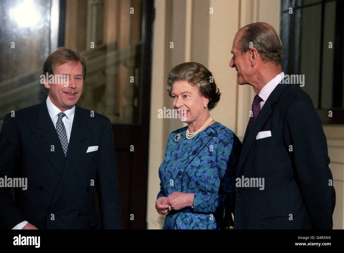 President havel london hi-res stock photography and images - Alamy