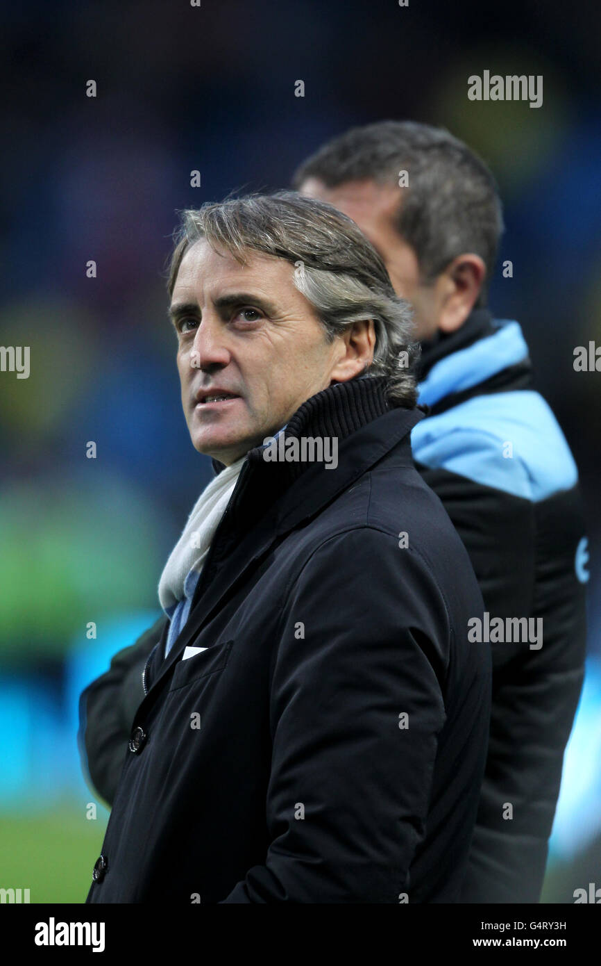 Etihad stadium roberto mancini hi-res stock photography and images - Alamy