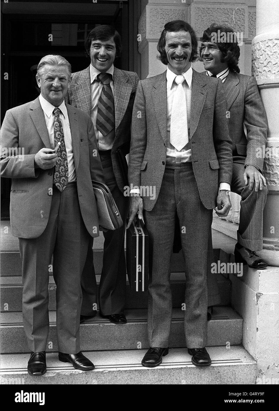 Professional footballers association Black and White Stock Photos ...