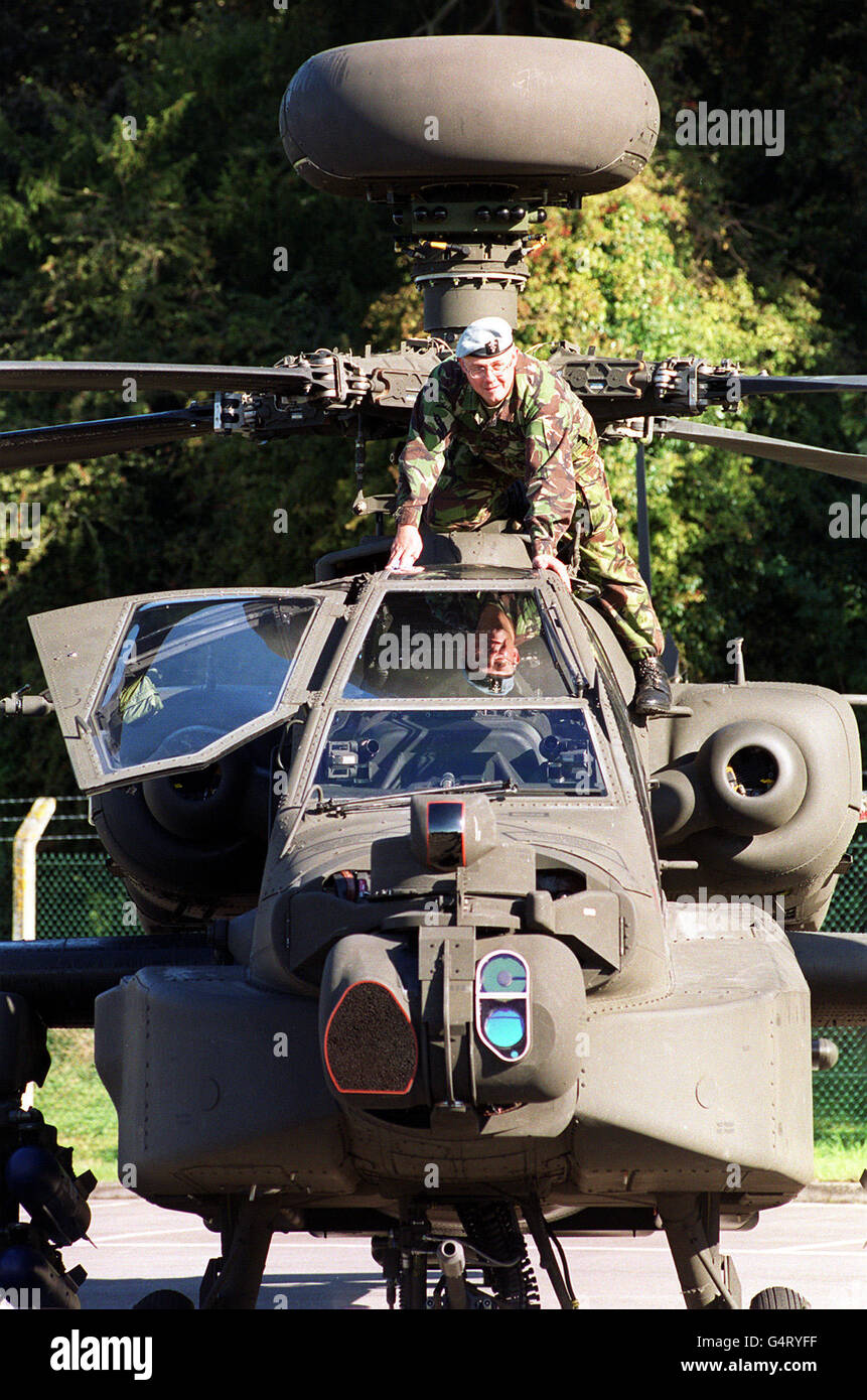 Sgt. Bruce Clark of the Army Air Corp polishes the army's new British ...