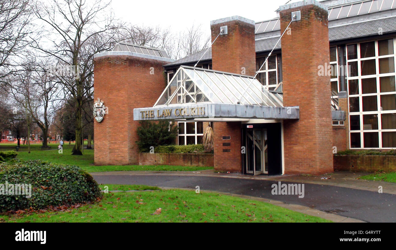 Crown court stock. General view of Warrington Crown and County Courts ...