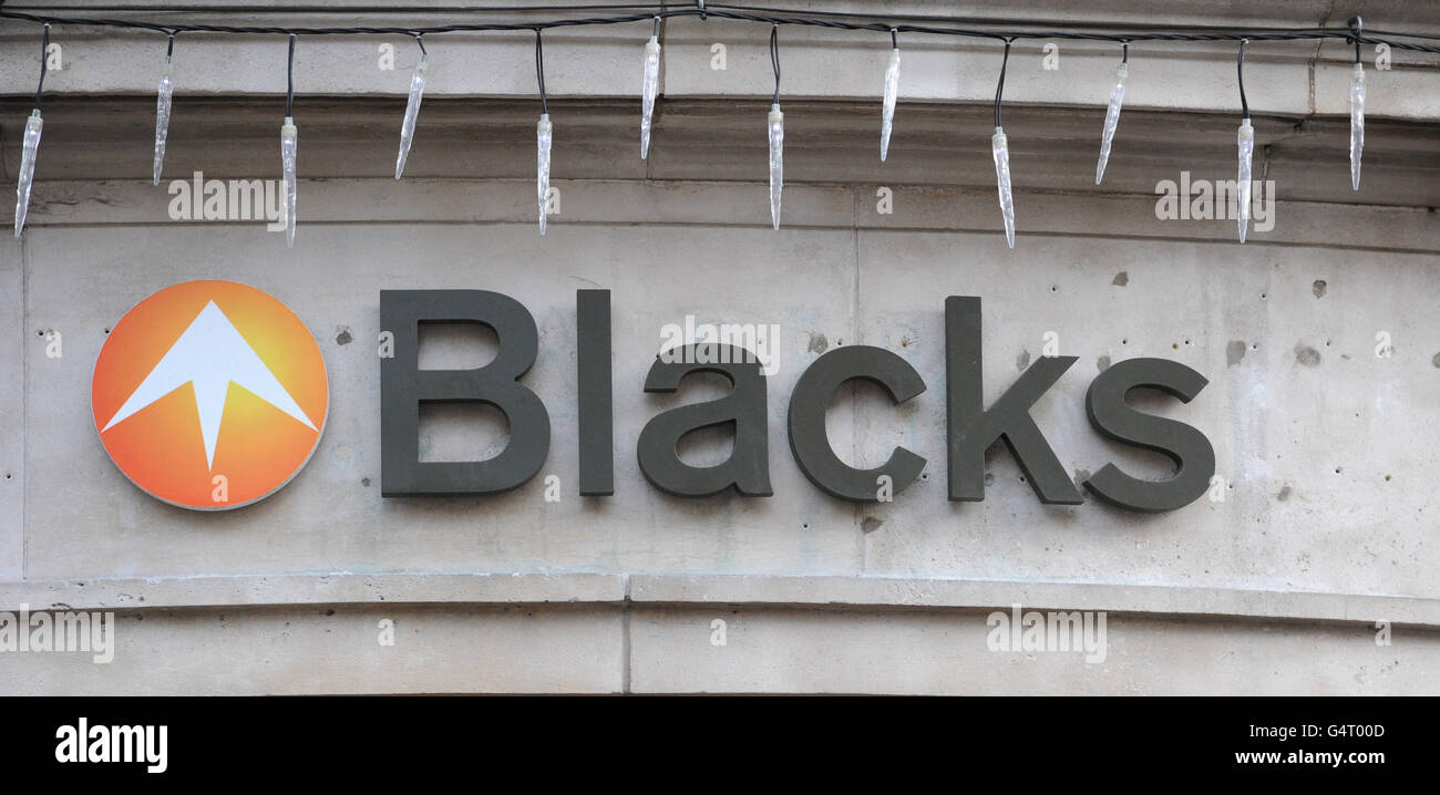 Blacks shop hi-res stock photography and images - Alamy