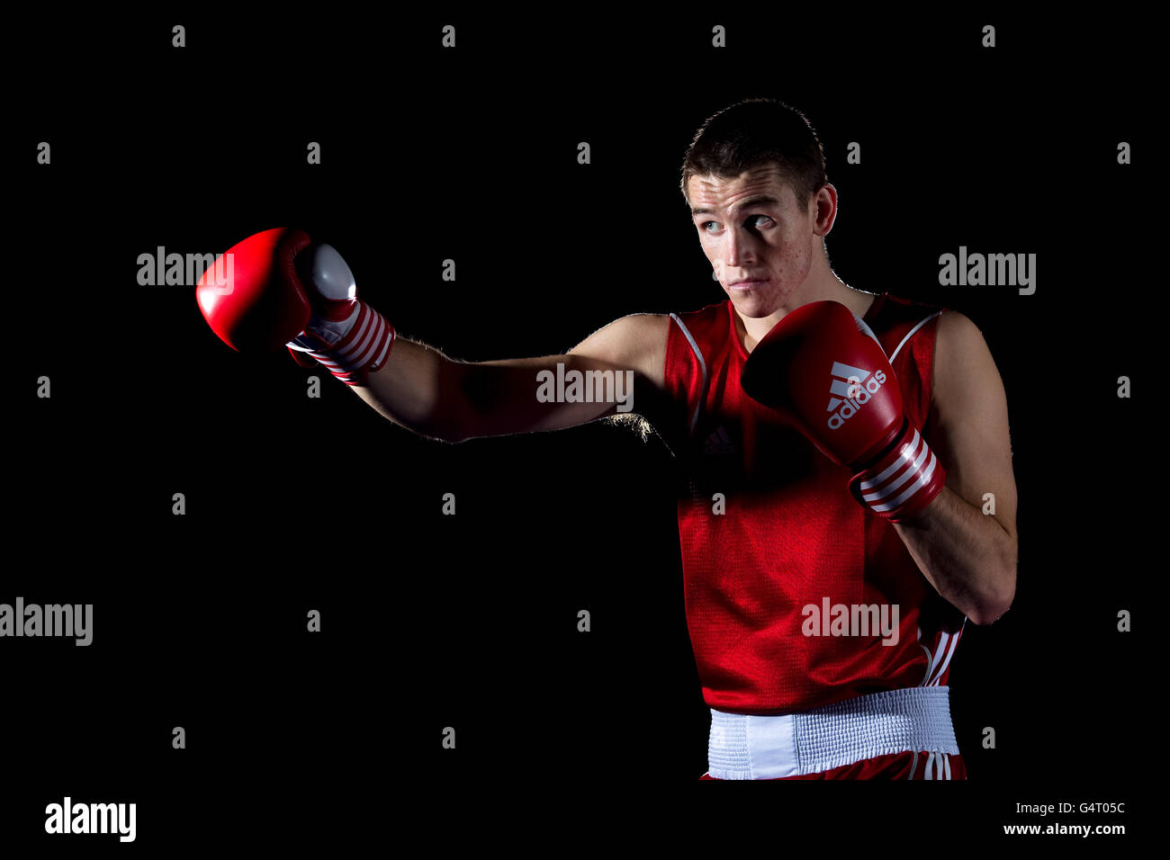 Great Britain boxer Callum Smith from Liverpool poses for photographers ...