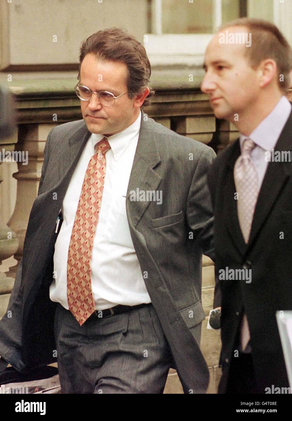 The Observer`s Ben Lawerence & Dean Nelson arrive at the Parliament ...