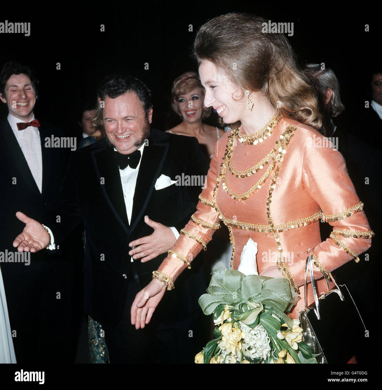 Royalty - Princess Anne - London Palladium Stock Photo - Alamy
