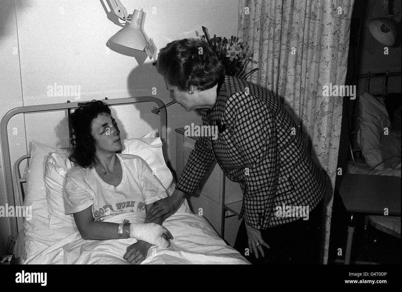 Margaret thatcher margaretthatcher claphamrailcollection hi-res stock ...
