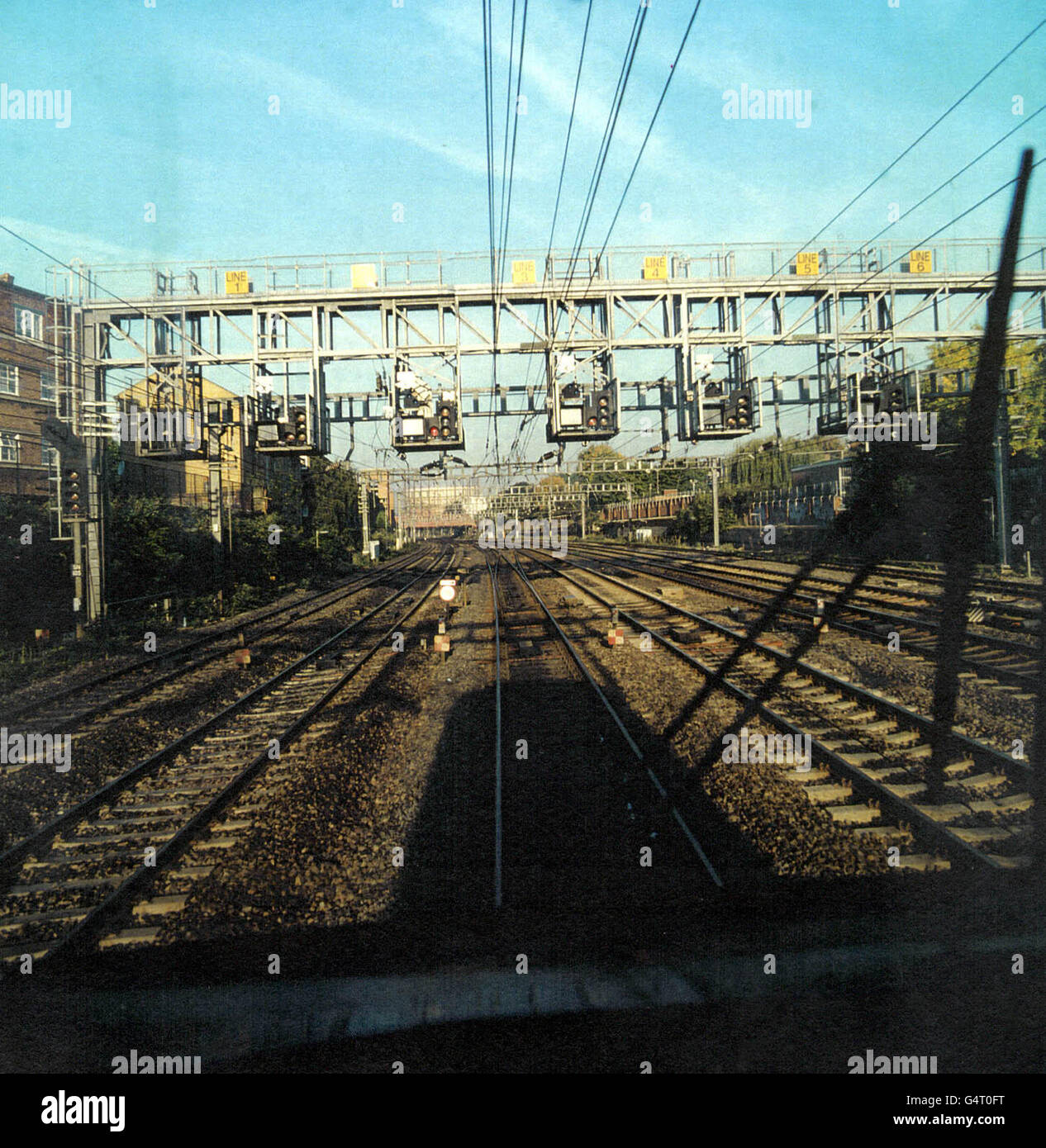 Rail crash signals hi-res stock photography and images - Alamy