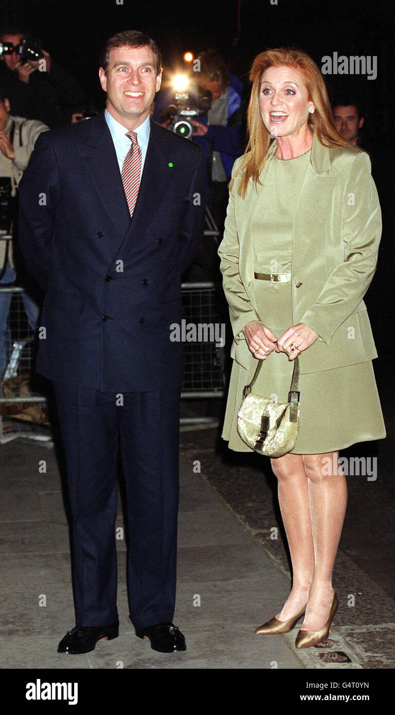 Sarah ferguson prince andrew party hi-res stock photography and images ...