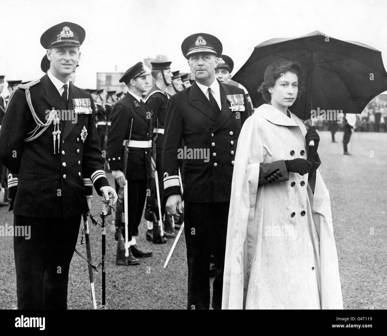 Royalty - Princess Elizabeth Tour of Canada Stock Photo - Alamy