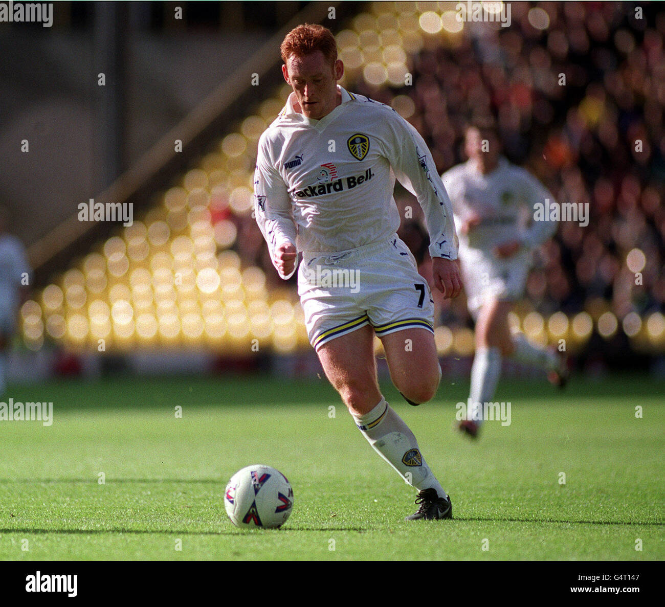 Leeds United midfield player David Hopkin Stock Photo - Alamy