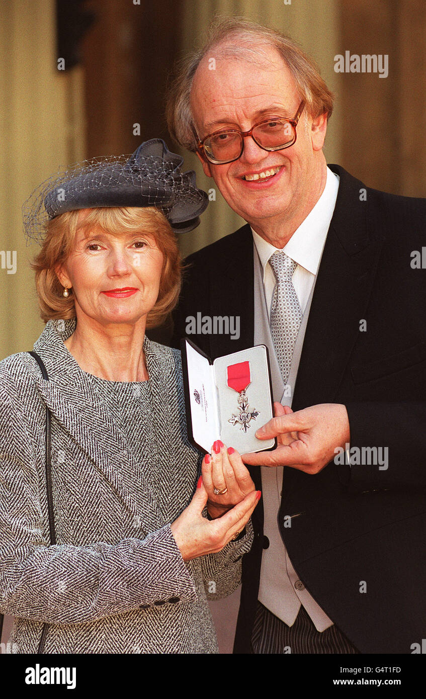Ian Dowell, editor of the Evening Mail in Birmingham, with wife Pauline ...