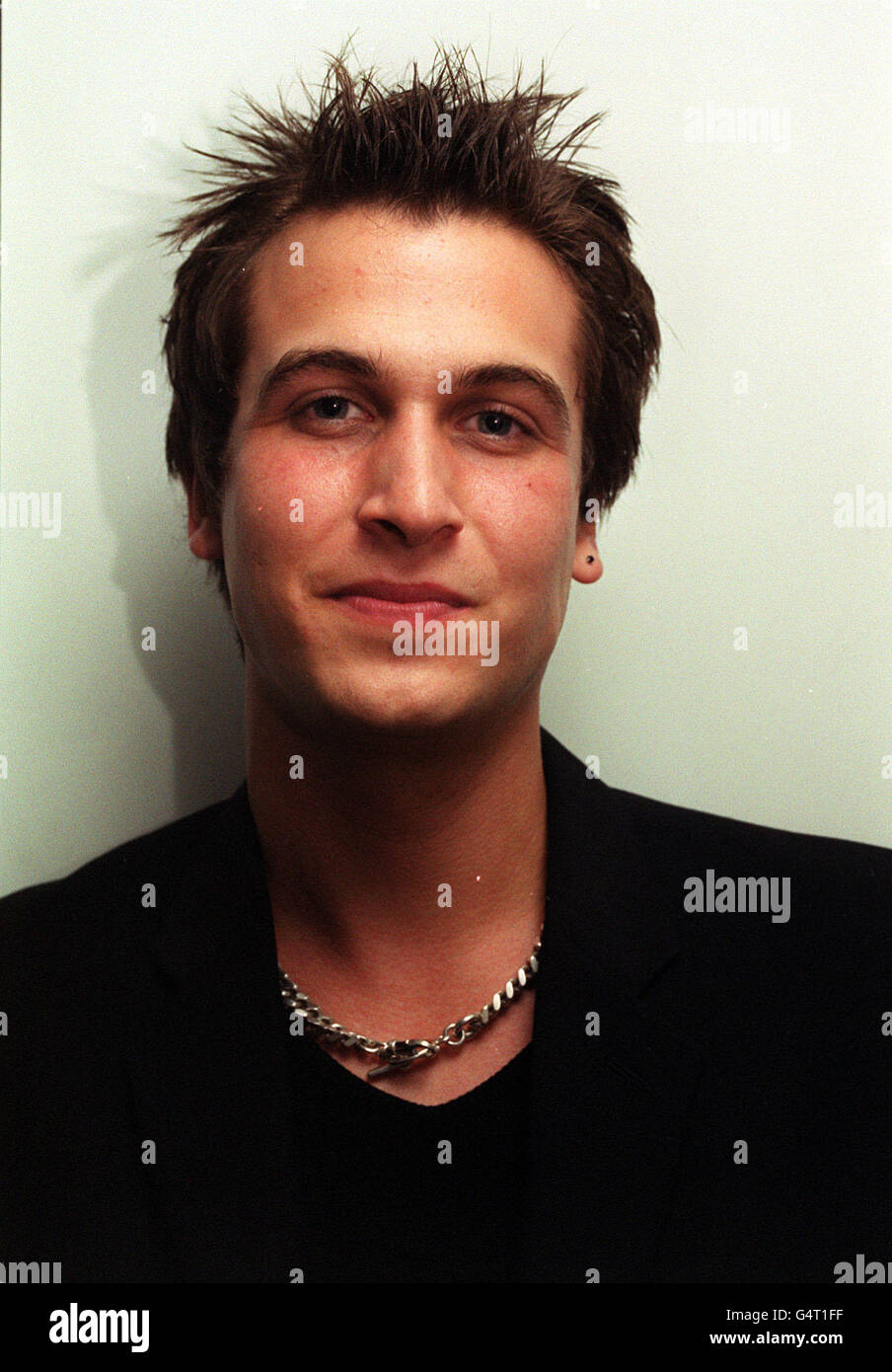 Singer christian fry launch new magazine jump hi-res stock photography ...