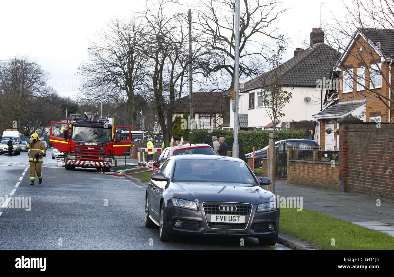 Fire crime scene hi-res stock photography and images - Alamy