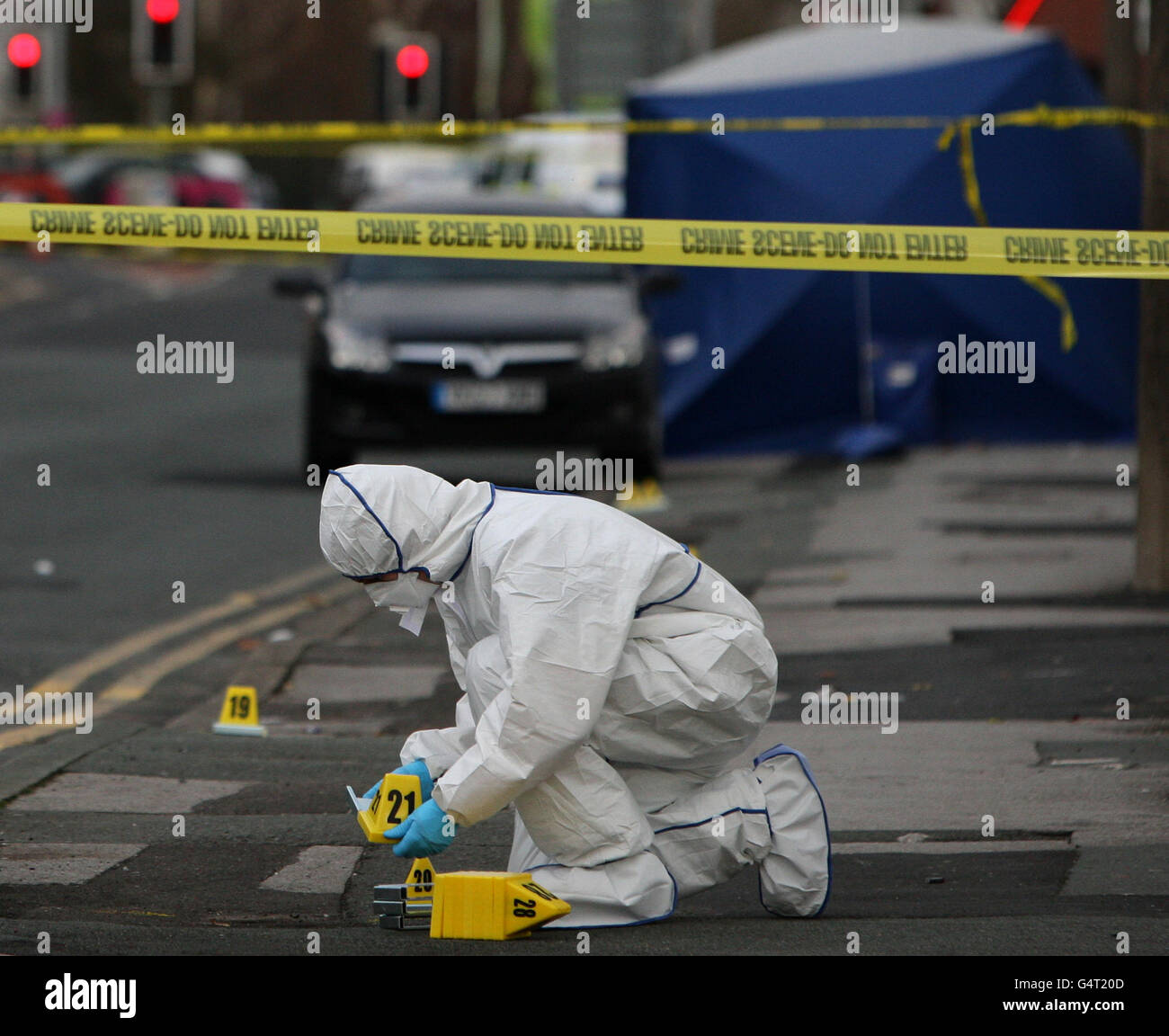 Ordsall Lane shooting Stock Photo - Alamy