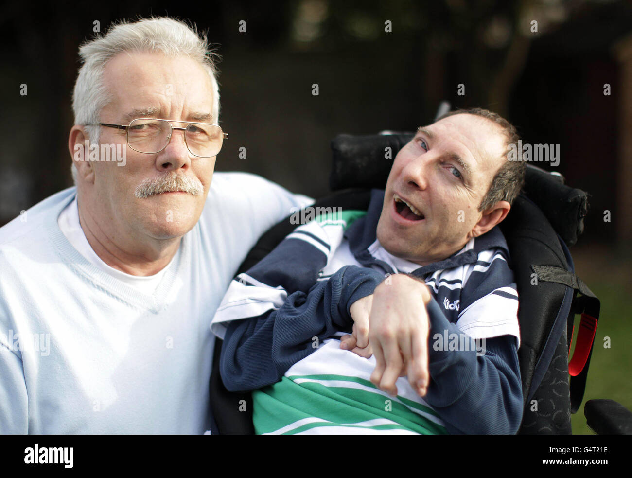 James perry 46 year old son mark home in dublin hi-res stock ...