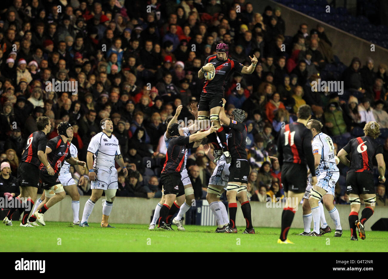 Rugby Union - RaboDirect PRO12 - Edinburgh Rugby v Glasgow Warriors ...